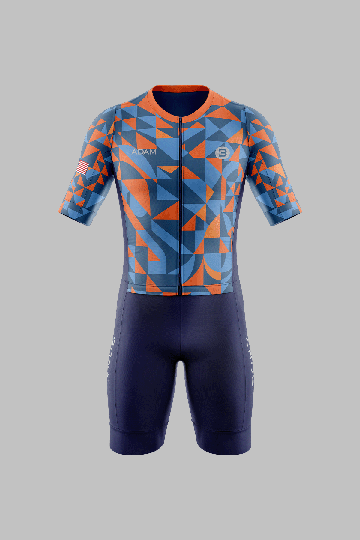 ELITE VORTEX 1.0 SOLAR TIDE SHORT TRISUIT - Bonx